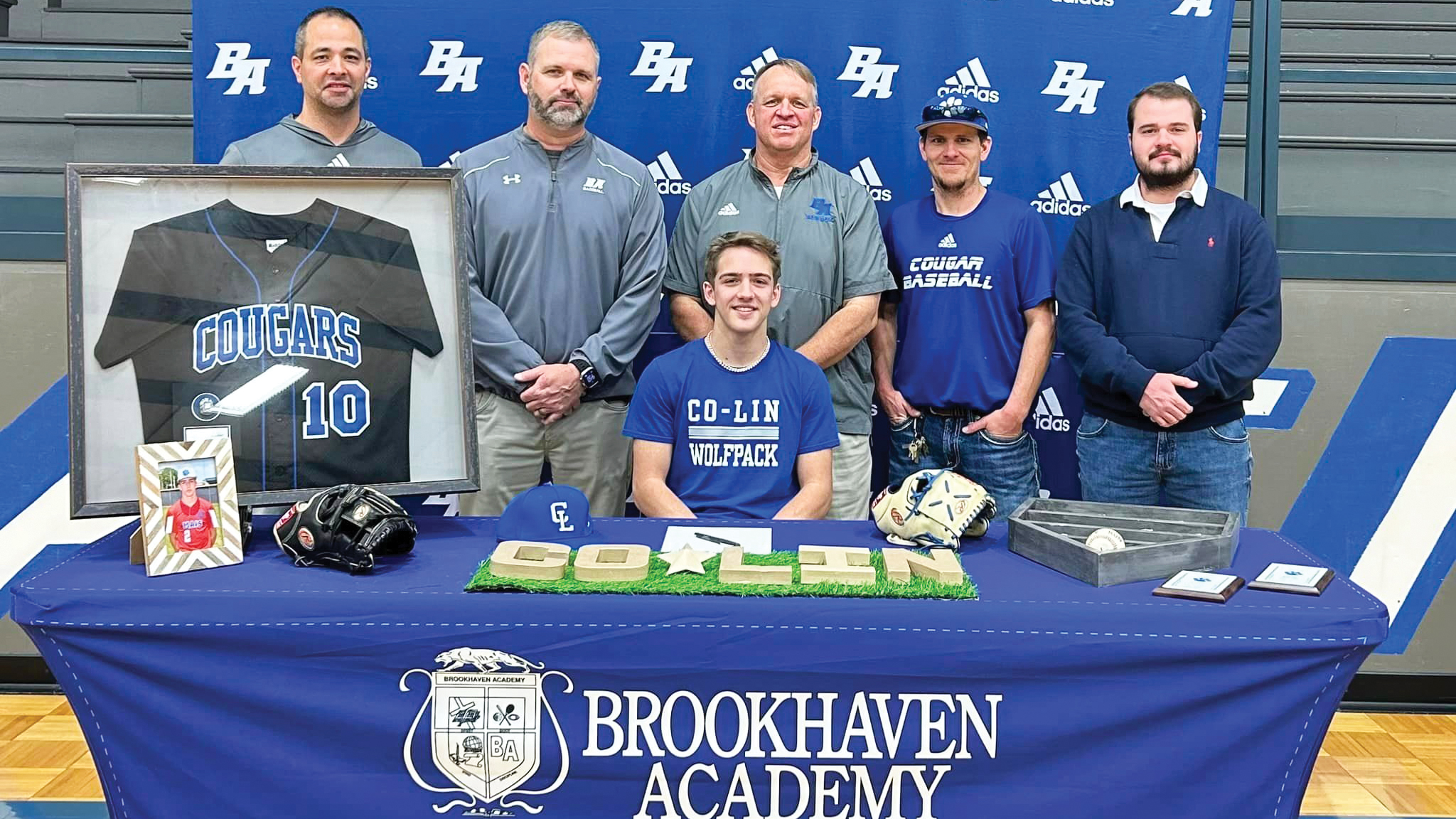 Griffin finally gets to celebrate signing with CLCC baseball | Daily Leader