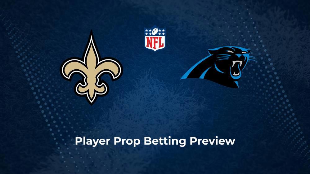 Saints vs. Panthers Player Props & Odds – Week 9 | Daily Leader