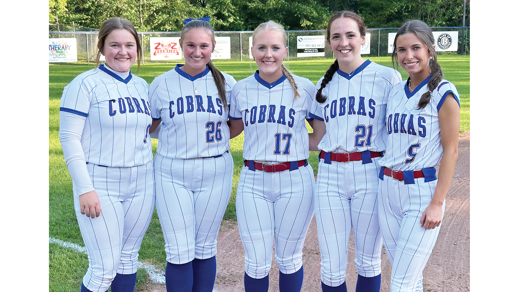 Cobras honor softball 12th graders | Daily Leader