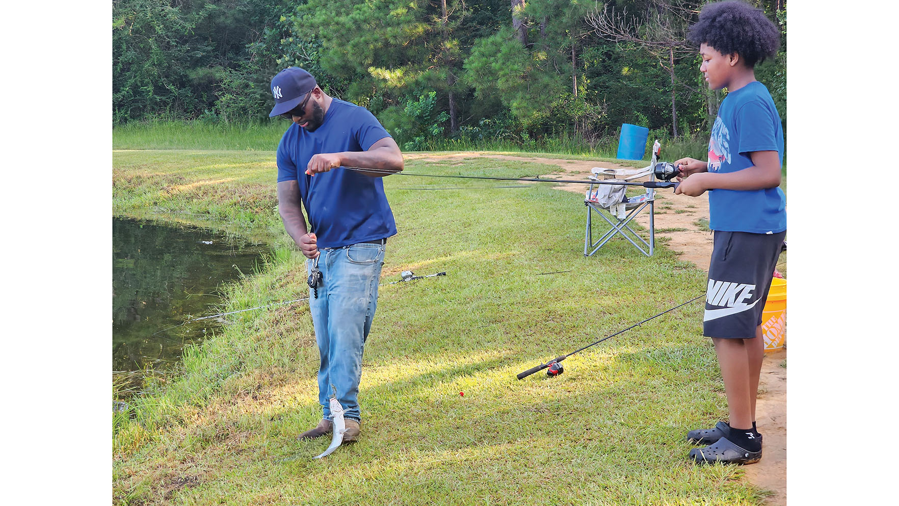 Dozens ‘hooked’ at Youth Fishing Day | Daily Leader