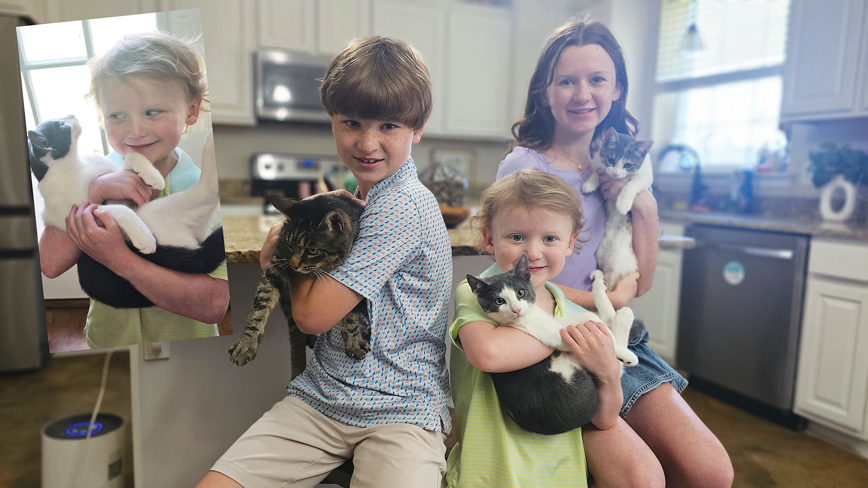 Who’s that 6-year-old helping animals and students? It’s … SUPER LEDGER ...