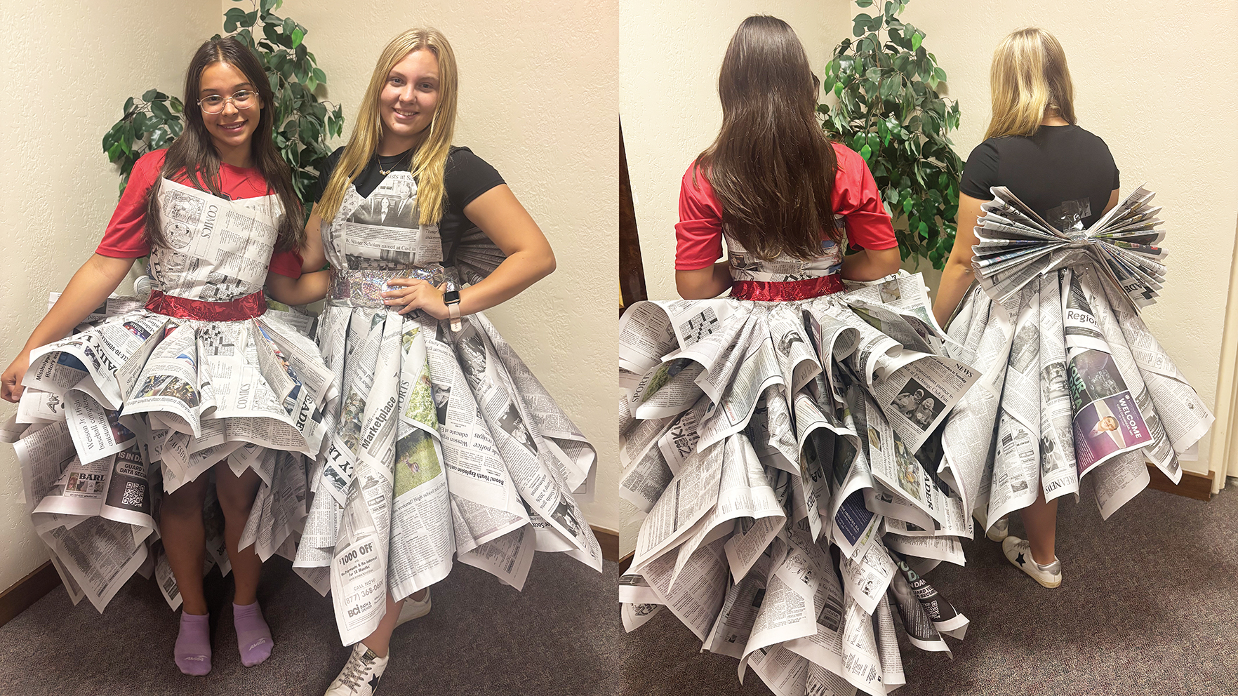 LDS girls’ group designs, models newspaper dresses | Daily Leader